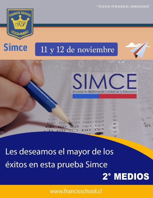 SIMCE 2° Medios – Francis School
